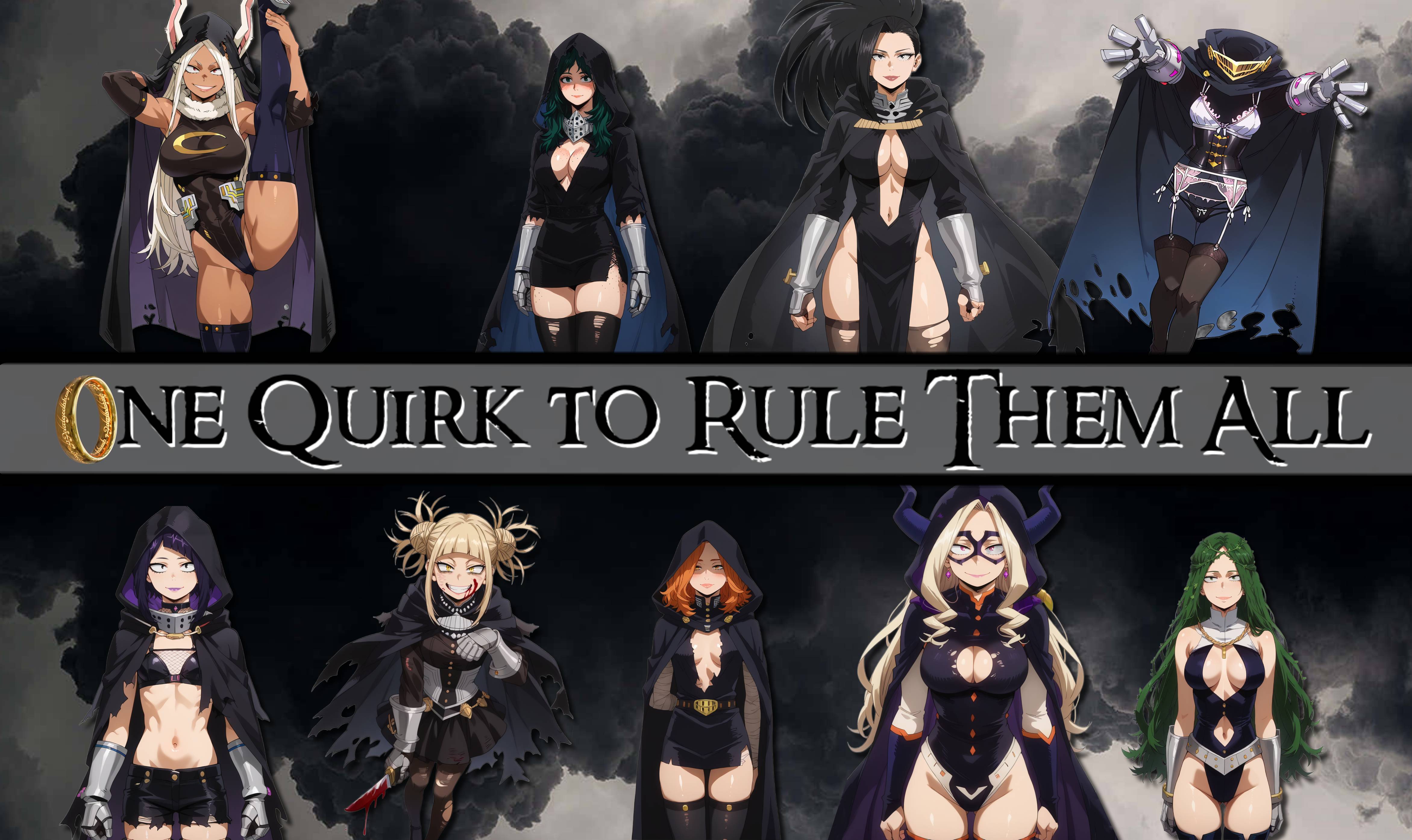 One Quirk to Rule Them All (MHA Quest)