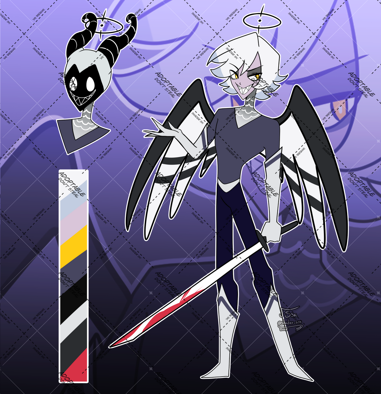 MC-face-look-claims - Helluva-Hazbin-Crusader - Fiction.live