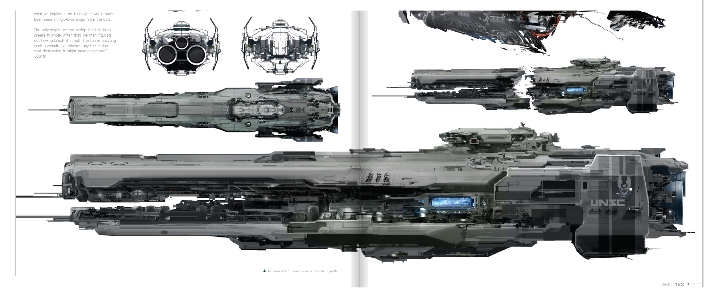 Halo Unsc Ships Blueprints