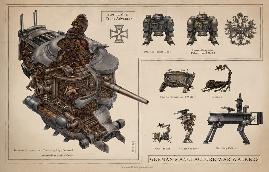 Lego Leviathan Stormwalker