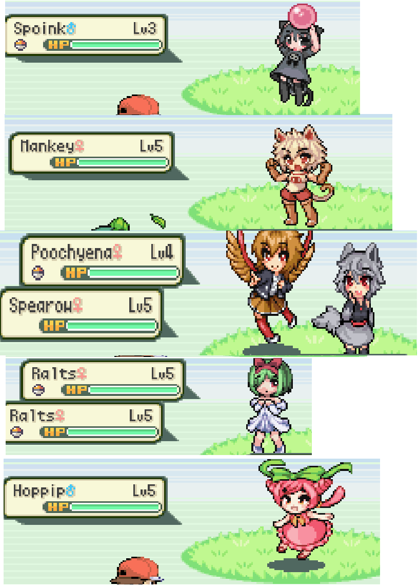 Have to catch them all, Moemon and waifus