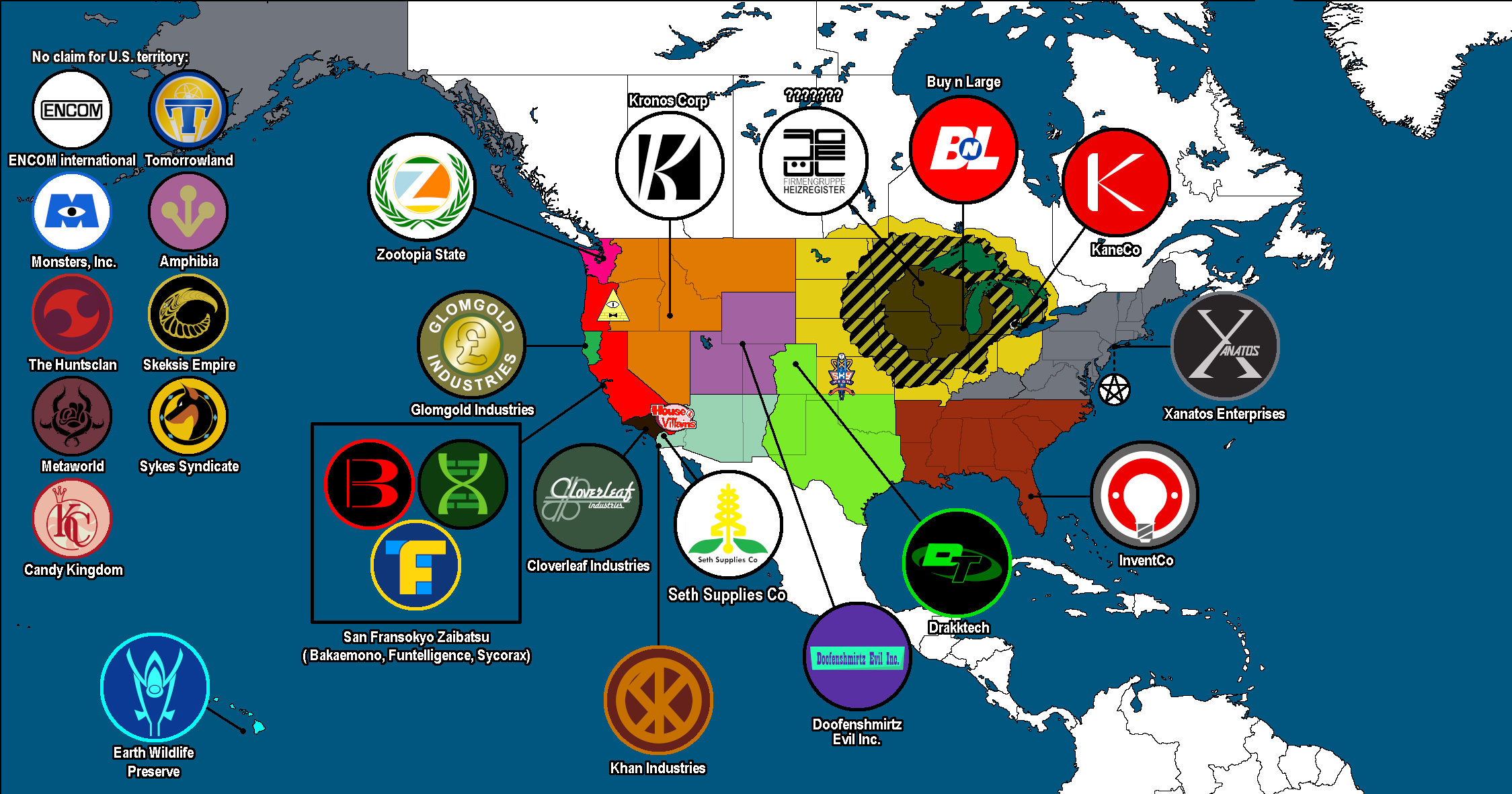 Vexing Victorious Villains (Commission)