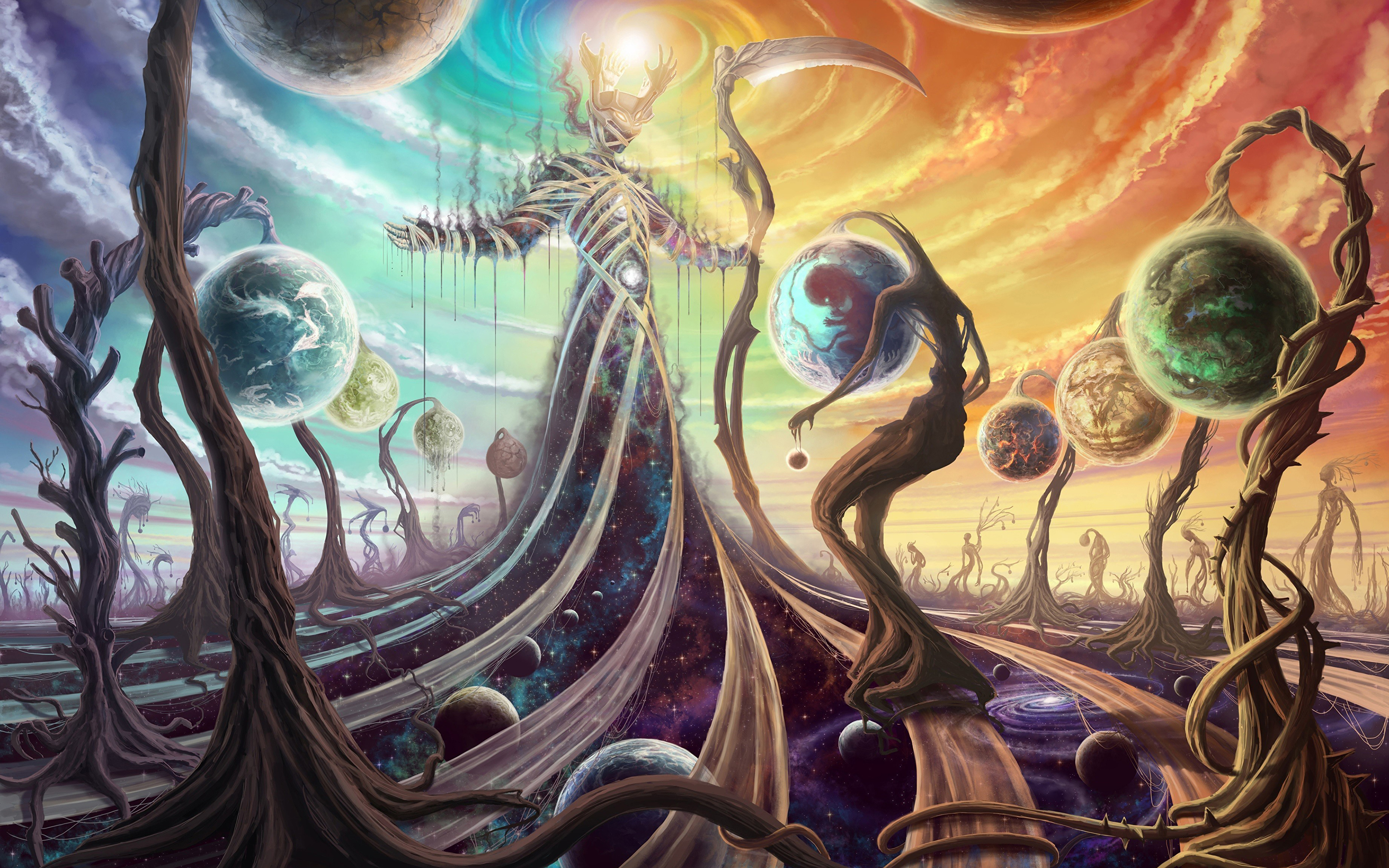 one among millions in a supernatural death world